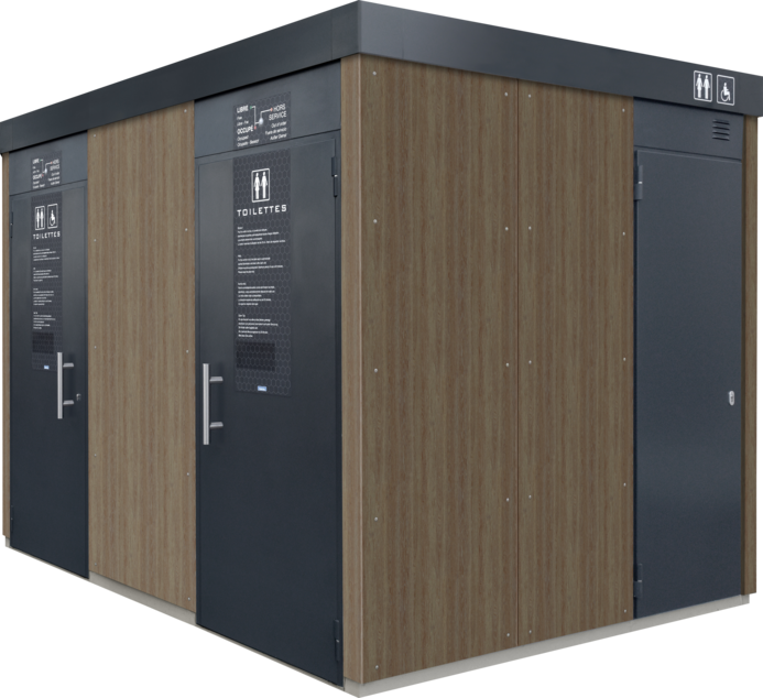 Modul'san - Sanitaires publiques mono ou multi-cabines